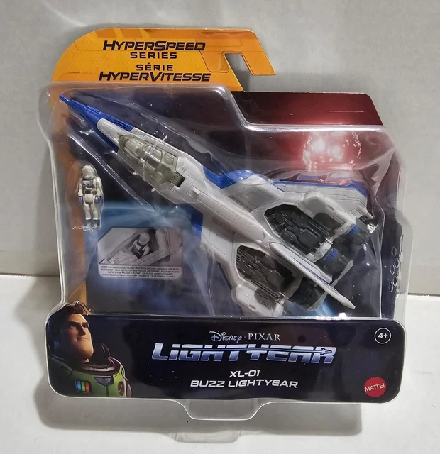 DISNEY PIXAR LIGHTYEAR Hyperspeed Series XL-01 Spaceship & Buzz ...