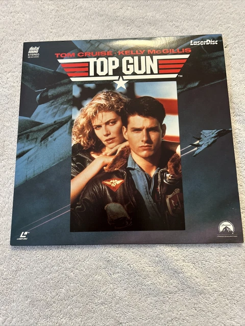 TOP GUN - Tom Cruise - Kelly Mc Gillis - Laser Disc Movie Film EUR 15 ...