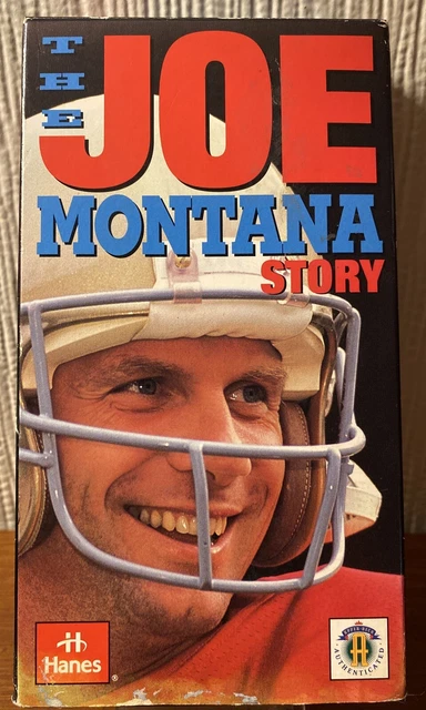 THE JOE MONTANA Story Video VHS Cassette - NFL Football Hall Of Fame SF ...