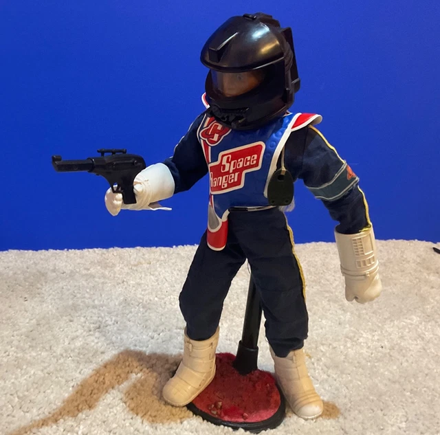 VINTAGE ACTION MAN SPACE RANGER CAPTAIN TALKING COMMANDER 12” figure ...