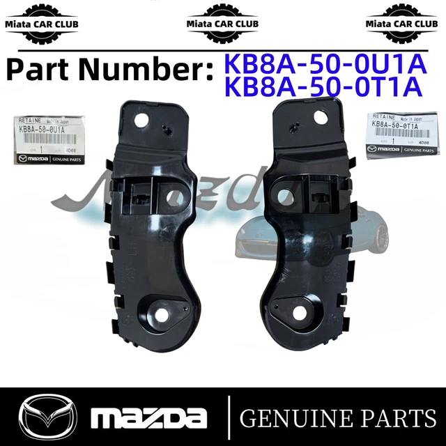 2017-2025 GENUINE MAZDA CX-5 Front Bumper Bracket Set KB8A-50-0T1A KB8A ...