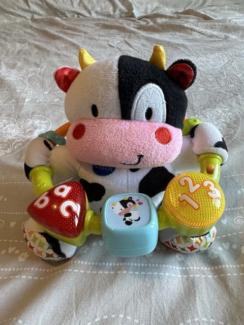 VTECH MUSICAL COW Toy ABC , 123 easy to hold Toy for Babies 3m + £2.99 ...