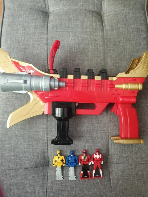 POWER RANGERS SUPER Mega Force Blaster Pirate Ship Cannon & Power ...