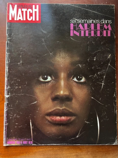 PARIS MATCH DU 8/08/1970; Harlem interdit/ Sharon Tate/ Mao EUR 4,50 ...
