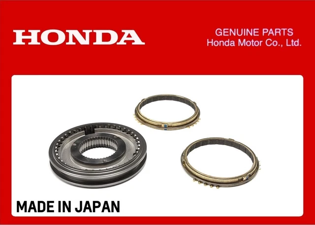 GENUINE HONDA SYNCHRO SLEEVE HUB SET 5th-6th Civic Type R FK2 FK8 K20C ...
