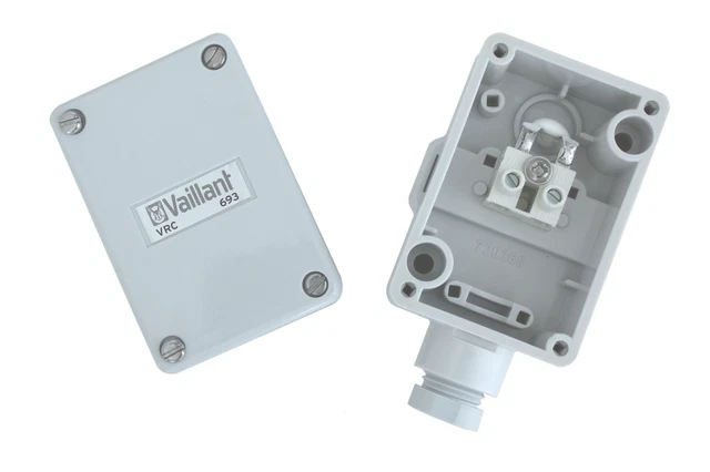 VAILLANT EXTERNAL TEMPERATURE Sensor External Probe Vrc 693, 000693 £53 ...