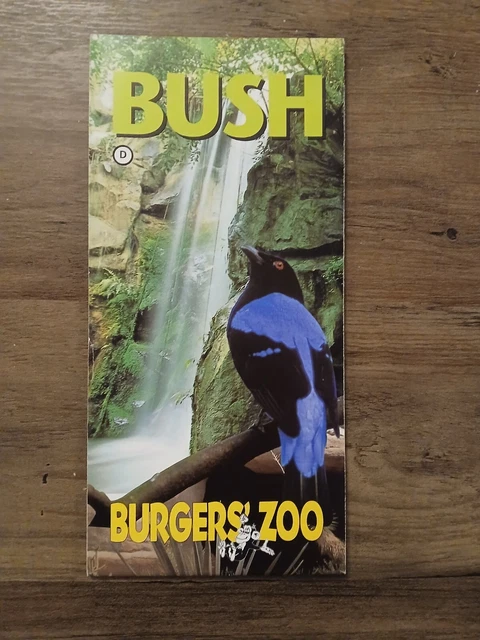 BURGERS ZOO BUSH & Desert zoo guide RARE/VERY UNUSUAL/COLLECTORS ITEM ...