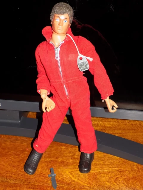 VINTAGE PALITOY TALKING Action Man Eagle Eyes Flocked Hair 1975 ...
