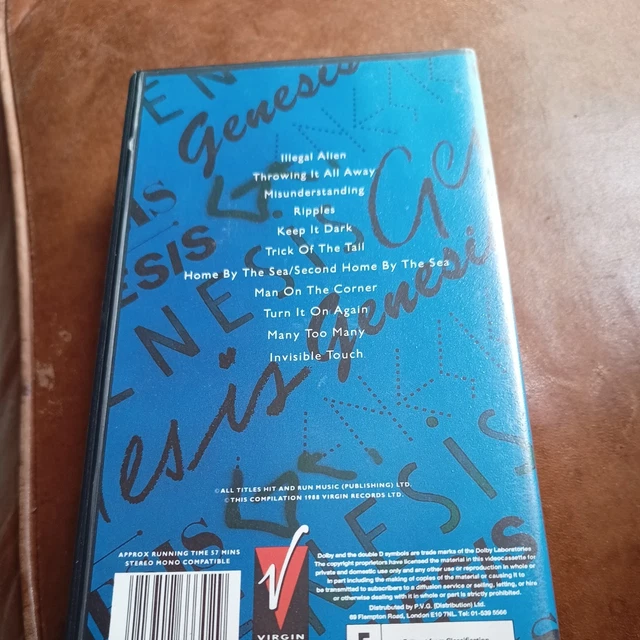 GENESIS VIDEOS VOLUME 2 - 1988 VHS VIDEO TAPE - 11 Tracks £7.58 ...