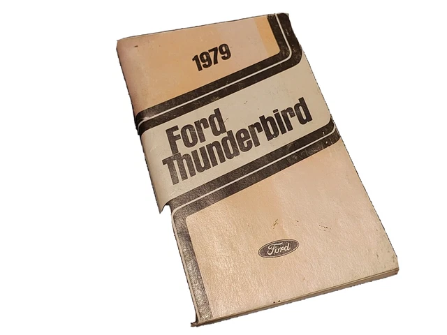 1979 FORD THUNDERBIRD T bird 7th gen workshop owners manual service 677 ...