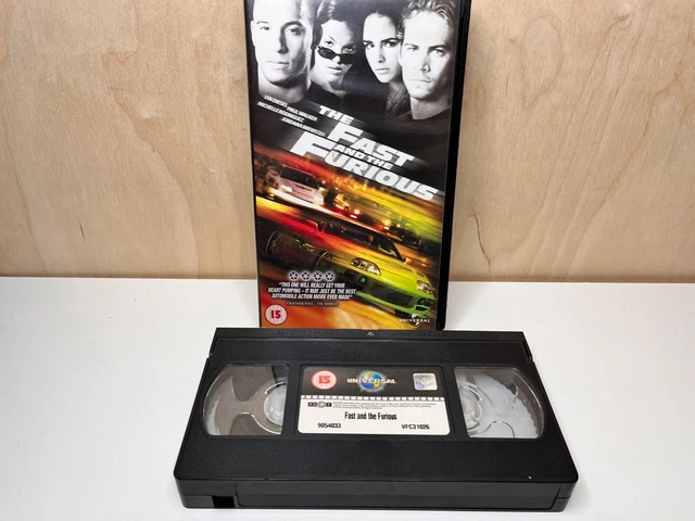 VINTAGE THE FAST And The Furious Vhs Cassette Movie VGC £10.60 ...