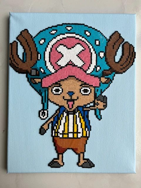 PIXEL ART / Perles A Repasser Tableau De Chopper Dans One Piece EUR 30 ...