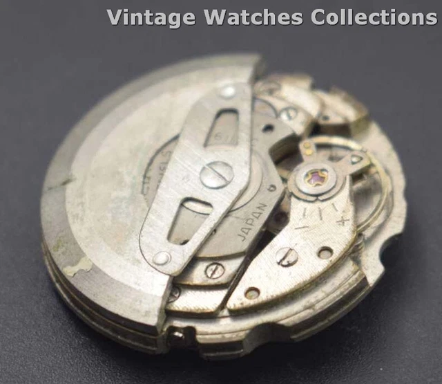 SEIKO 6119 AUTOMATIC Non Working Watch Movement For Parts/Repair Work O ...