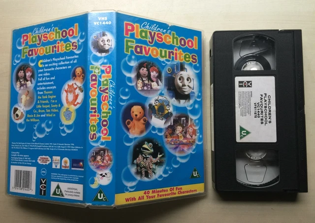 CHILDREN'S PLAYSCHOOL FAVOURITES - Vhs Video EUR 23,16 - PicClick IT