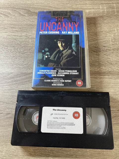 CINEMA CLUB THE Uncanny (1989) Horror 18 VHS Video Tape £5.99 - PicClick UK