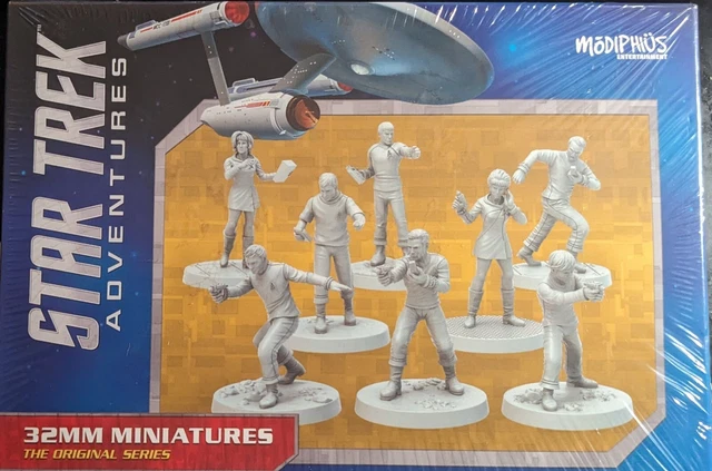 STAR TREK ADVENTURES: The Original Series Miniatures (Modiphius) £66.28 ...