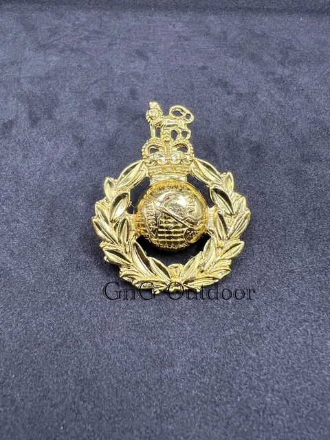 ROYAL MARINES COMMANDOS Beret Badge British Army Royal Marines Metal ...