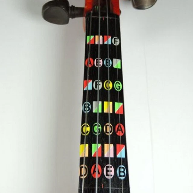 GEIGE INTONATION CHART Fingerboard Guide Sticker Anfänger Sticker Größe ...
