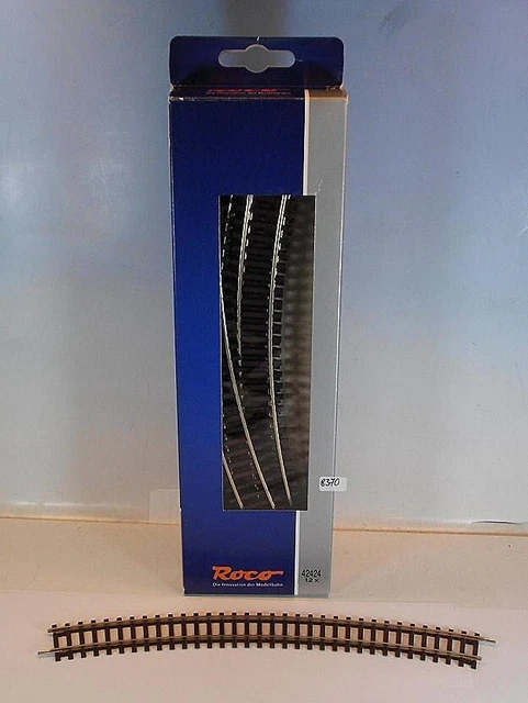 ROCO SPUR H0 1/87 Nr. 42424 8 x gebogenes Gleis R4 1/1 481,2 mm OVP #8370 EUR 15,99 - PicClick DE