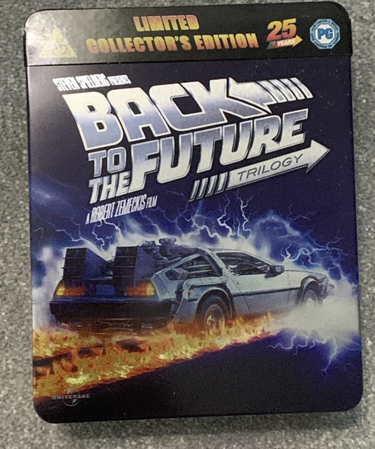 BACK TO THE FUTURE TRILOGY 25th ANNIVERSARY COLLECTORS EDITION BLU-RAY ...