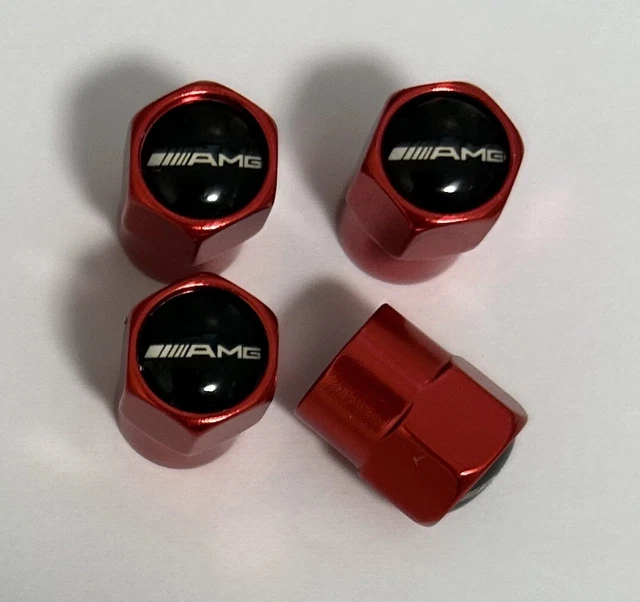 MERCEDES AND AMG All Colours. Tyre Valve Dust Caps Uk seller £3.00 ...