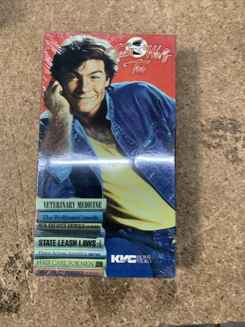 TEEN WOLF TOO SEALED VHS Tape Jason Bateman 1987 Paramount Watermark ...