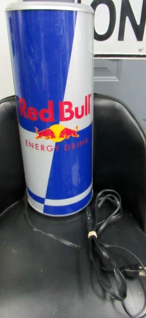 RED BULL ENERGY Drink Lighted Sign Can Advertising Bar Display Man Cave ...