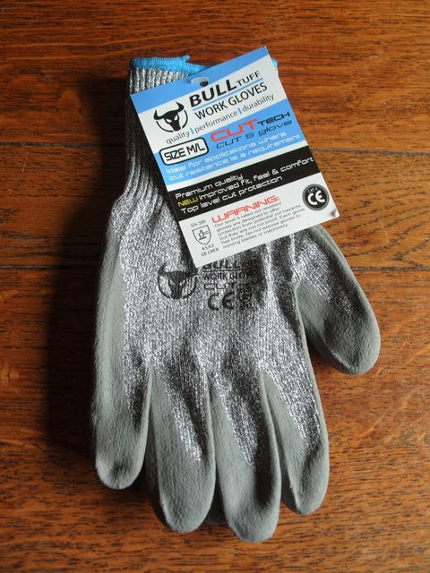 BULL TUFF WORK GLOVES - Protective gloves for PPE at work or gardening ...