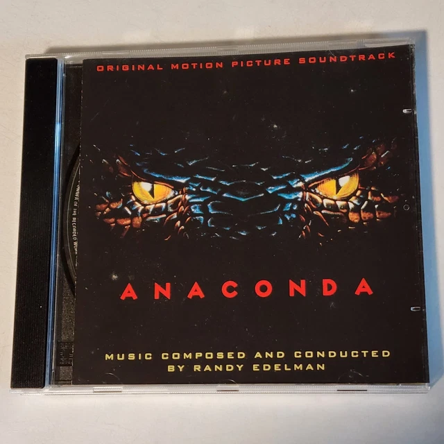 BANDE ORIGINALE DU Film Anaconda Par Randy Edelman CD 1997 Ear Records ...