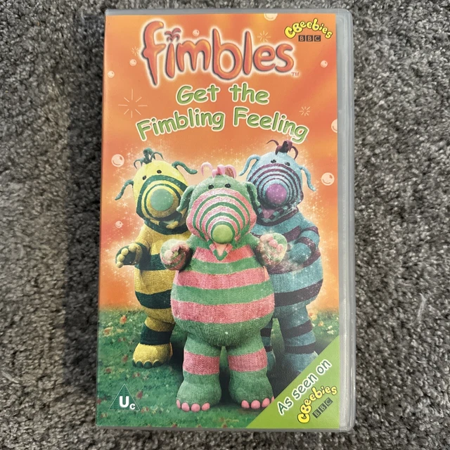 FIMBLES GET THE Fimbling Feeling VHS Video CBeebies BBC Fimbo Florrie ...