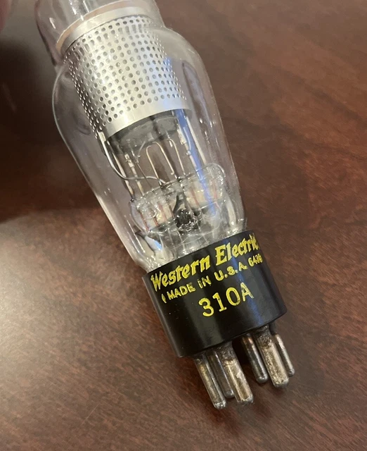 WESTERN ELECTRIC 310A Tube Vintage Radio Amplifier (300B Driver) No ...