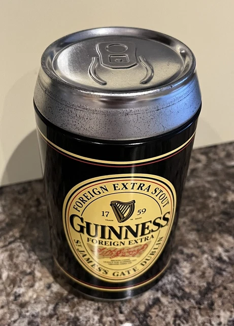 RARE GUINNESS CAN / Tin Container With Lid - Stout Pub Bar £16.31 - PicClick UK