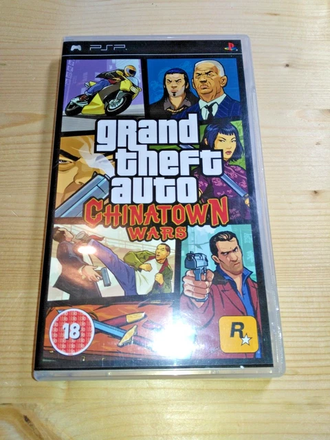 GRAND THEFT AUTO ChinaTown Wars PSP GTA China Town Wars COMPLETE with ...