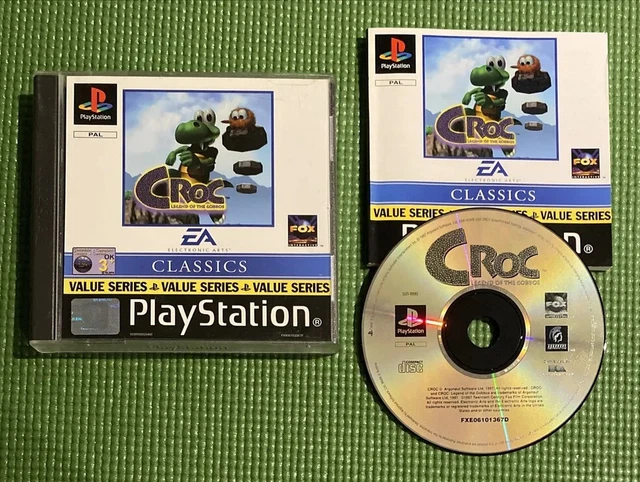 CROC : LEGEND of the Gobbos - PlayStation 1 - PS1 - PAL - TESTED EUR 14 ...