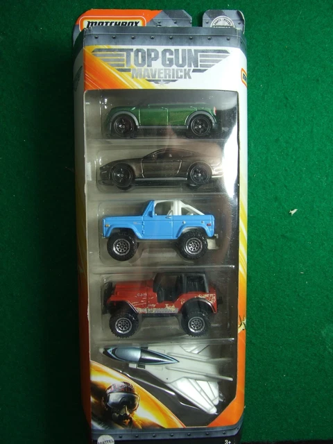 MATCHBOX CARS TOP Gun Maverick 5 Pack Blister Packs £12.49 - PicClick UK
