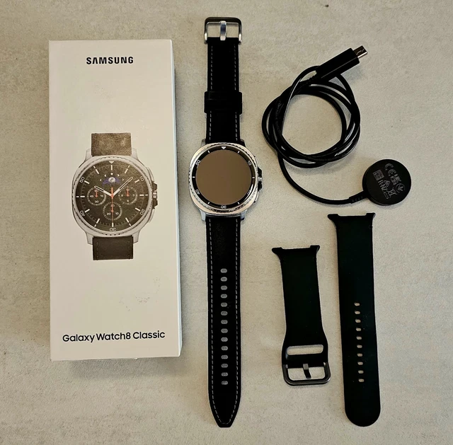 SAMSUNG GALAXY WATCH 8 L500 Classic 46mm Bluetooth Black Europa COME ...