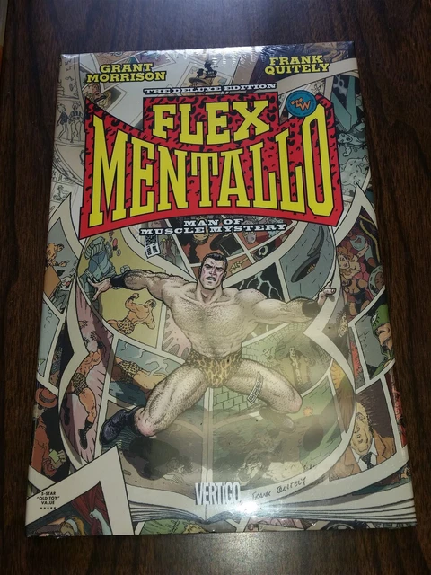 FLEX MENTALLO MAN Of Muscle Mystery The Deluxe Edition Sealed Hardback ...