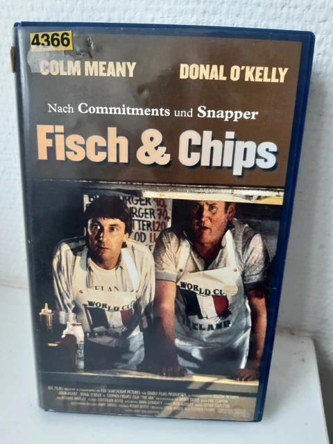 FISCH & CHIPS - deutsche VHS Video RARITÄT EUR 18,00 - PicClick DE