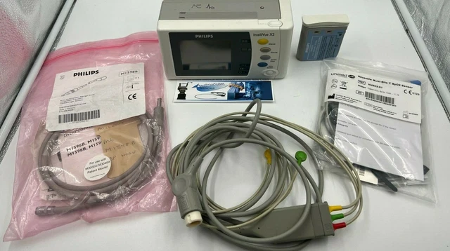 PHILIPS INTELLIVUE X2 PATIENT MONITOR TOUCH COLOUR MODULE Fast EASI ...