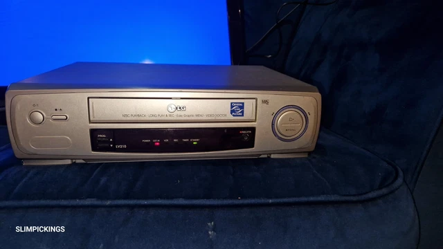 LG LV210 VCR VHS Player Video Cassette Recorder FAULTY £14.99 - PicClick UK