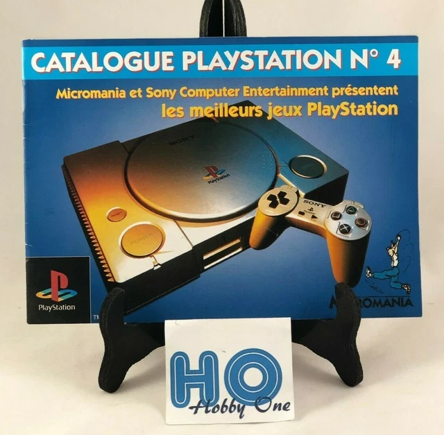 CATALOGUE OFFICIEL PLAYSTATION N°4 - Micromania - Années 90' - PS1 ...