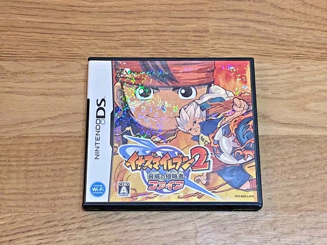 INAZUMA ELEVEN 2 Kyoui no Shinryokusha Fire Nintendo DS Japan Import ...