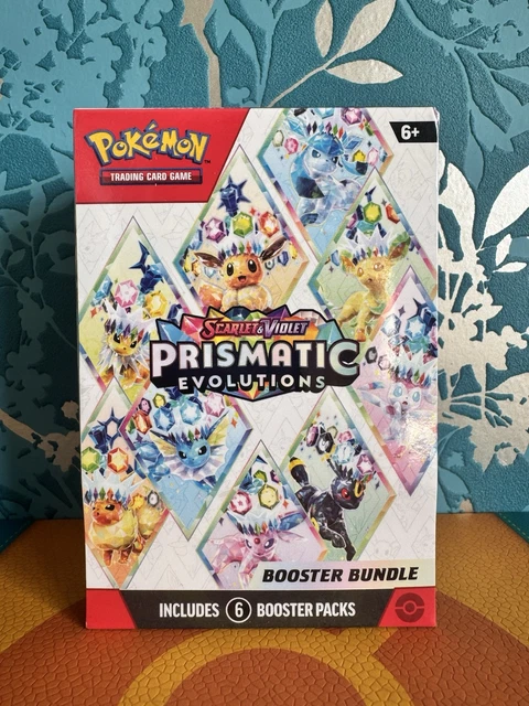 POKEMON - SCARLET & Violet - Prismatic Evolutions Booster Bundle New ...