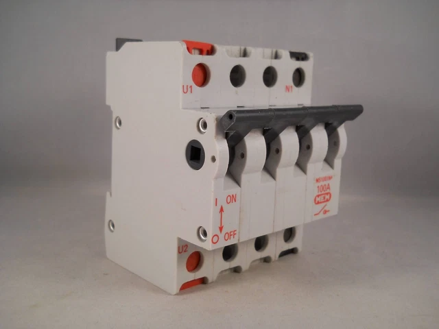 MEM EATON 100 Amp Main Switch 100A Double Pole Memshield 2 Delta ...