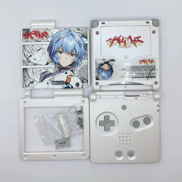 NINTEND GAMEBOY-ADVANCE SP Mecha Girl Replacement shell White £21.09 ...