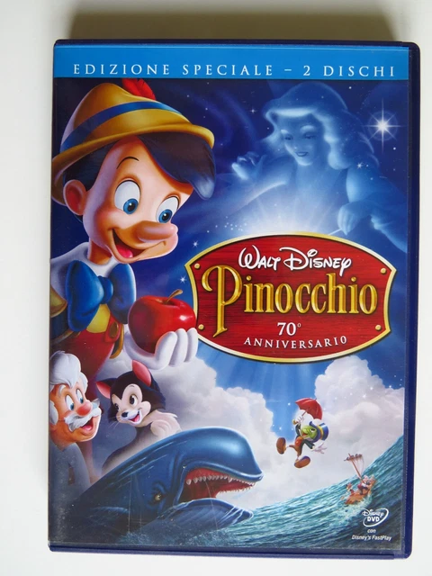 PINOCCHIO - DVD Animazione 1940 Edizione Speciale 70° Anniversario Walt Disney EUR 7,50 ...