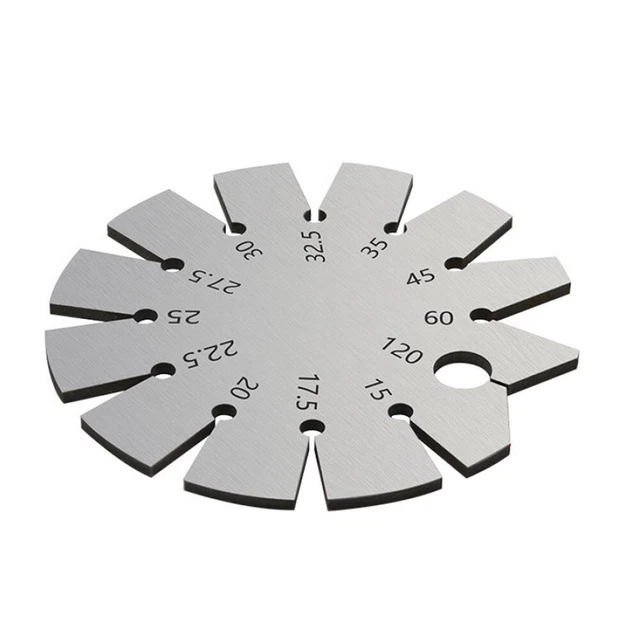 TOP NOTCH STAINLESS Steel Bevel Angle Protractor Gauge with 70mm ...