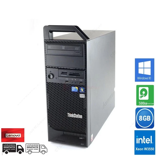LENOVO THINKSTATION S20 (Workstation)Intel Quad Xeon W3550 /8Gb/500Gb ...