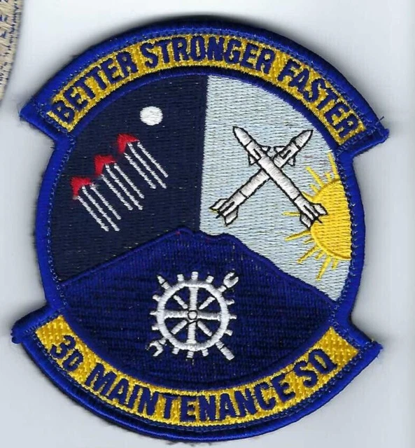 PATCH USAF 3Rd Maintenance Sq Jb Elmendorf-Richardson Ak D EUR 6,18 ...