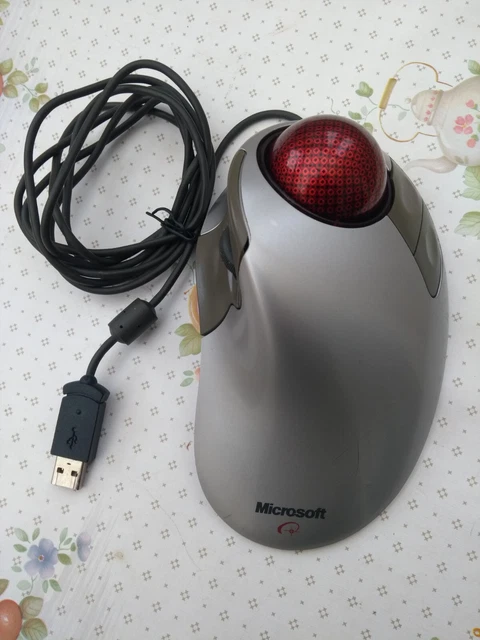MOUSE PC MICROSOFT Trackball Explorer USB PS2 1.0 EUR 124,38 - PicClick IT